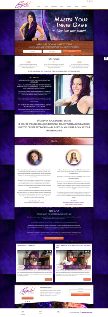 Chrystal Kubis | Spiritual Guide and Soul Coach - Cultivar Designs